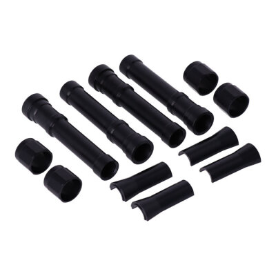 Dippert, Panhead aluminum pushrod cover set. Black - OstFreesenChoppers ...