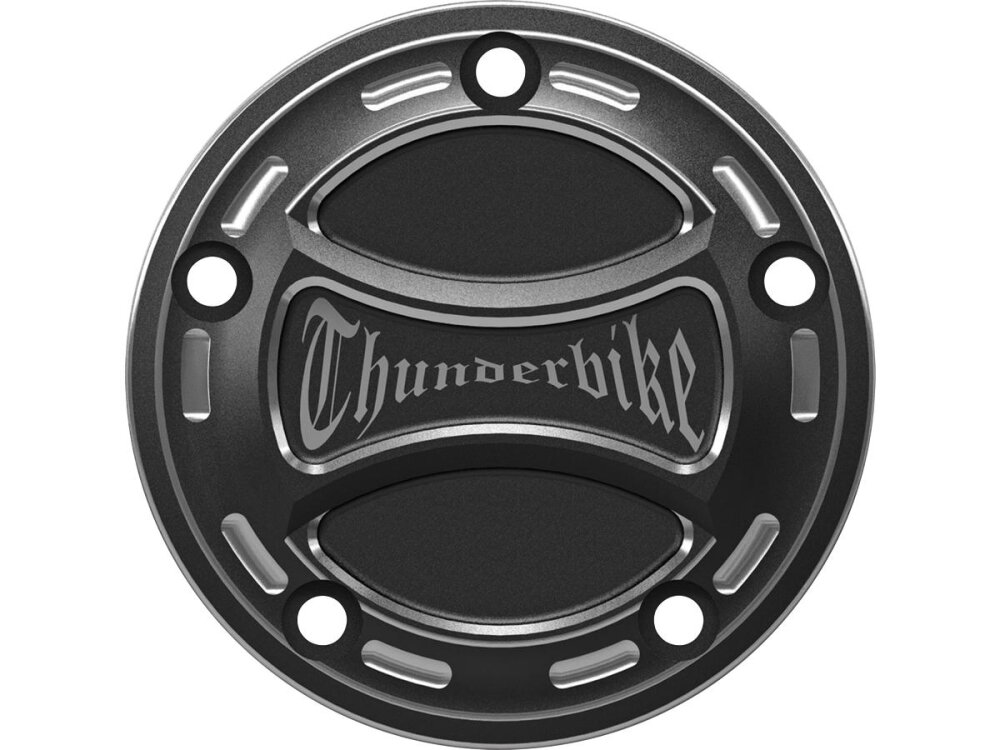Torque Point Cover With Thunderbike Logo, 5-hole Bi-Color Anodized ...